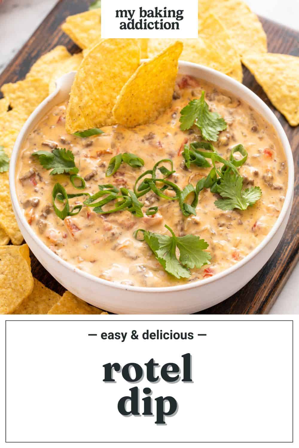 Easy Rotel Dip - My Baking Addiction