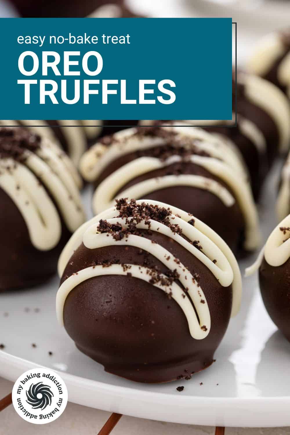 Oreo Truffles (No-bake Oreo cookie balls) - My Baking Addiction