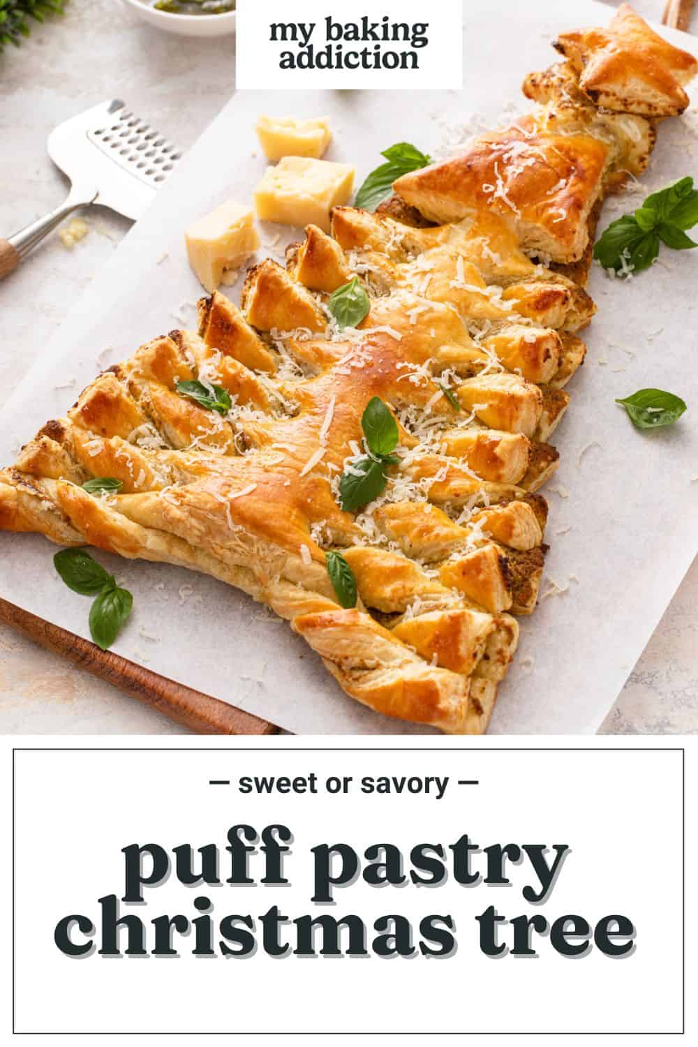 Puff Pastry Christmas Tree (Sweet or Savory)