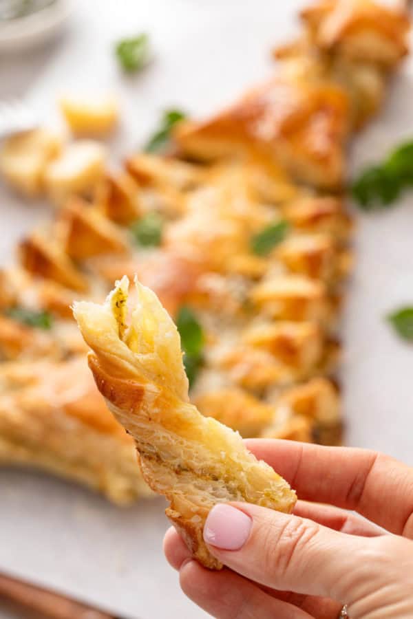 Puff Pastry Christmas Tree (Sweet or Savory) - My Baking Addiction