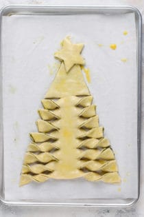 Puff Pastry Christmas Tree (Sweet or Savory) - My Baking Addiction