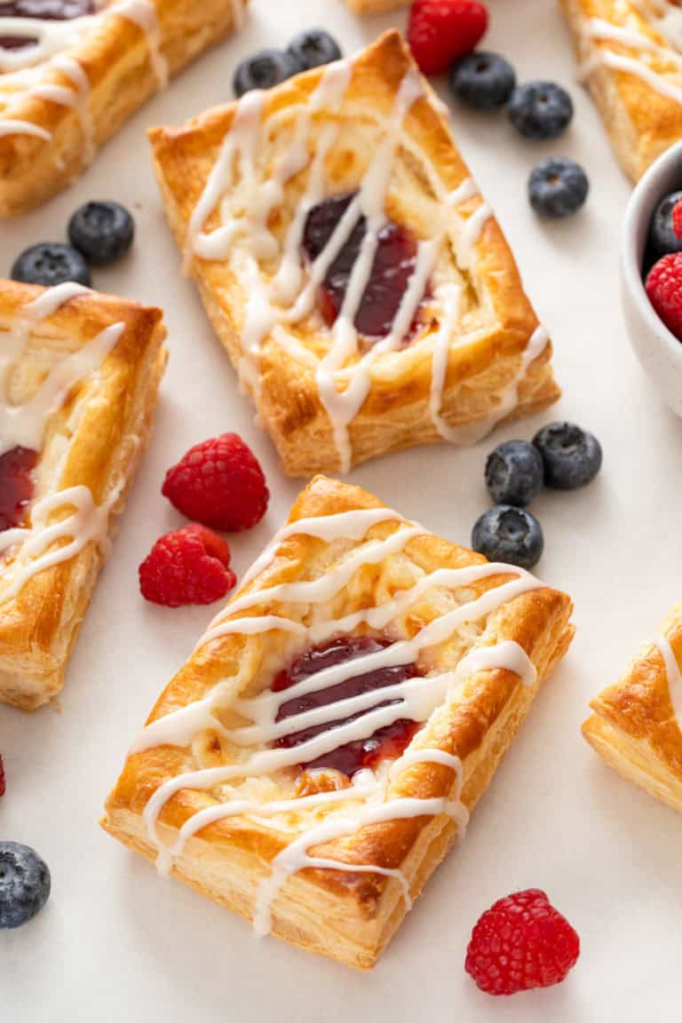 Puff Pastry Danishes - My Baking Addiction