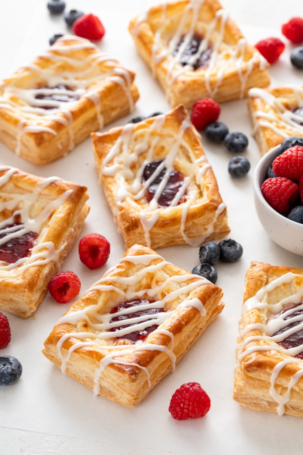 Puff Pastry Danishes - My Baking Addiction