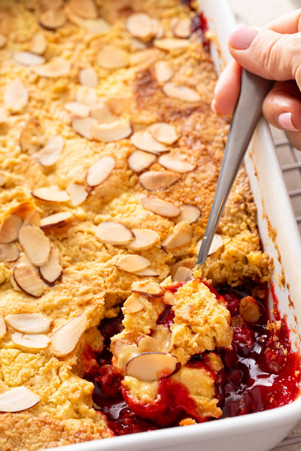 Cherry Dump Cake - My Baking Addiction