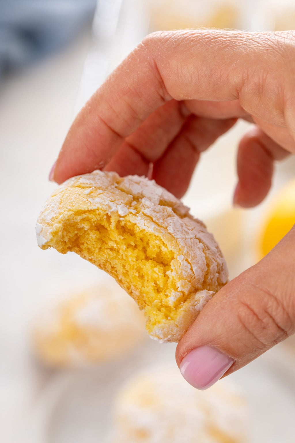Easy Lemon Crinkle Cookies