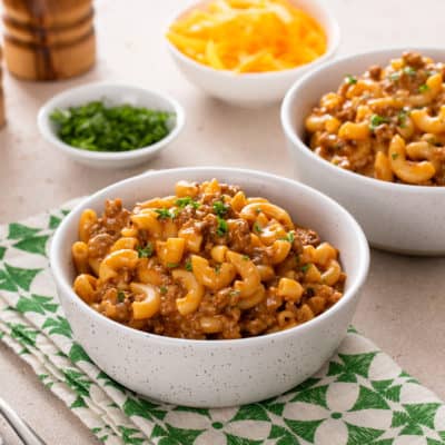 Homemade Cheeseburger Helper - My Baking Addiction
