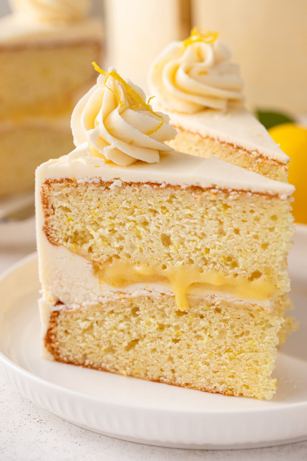 Lemon Layer Cake - My Baking Addiction