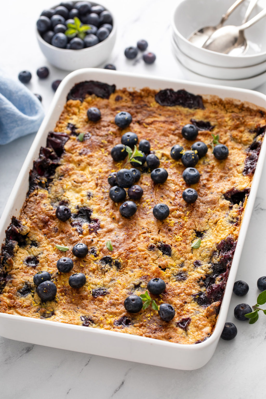 Blueberry Dump Cake - My Baking Addiction