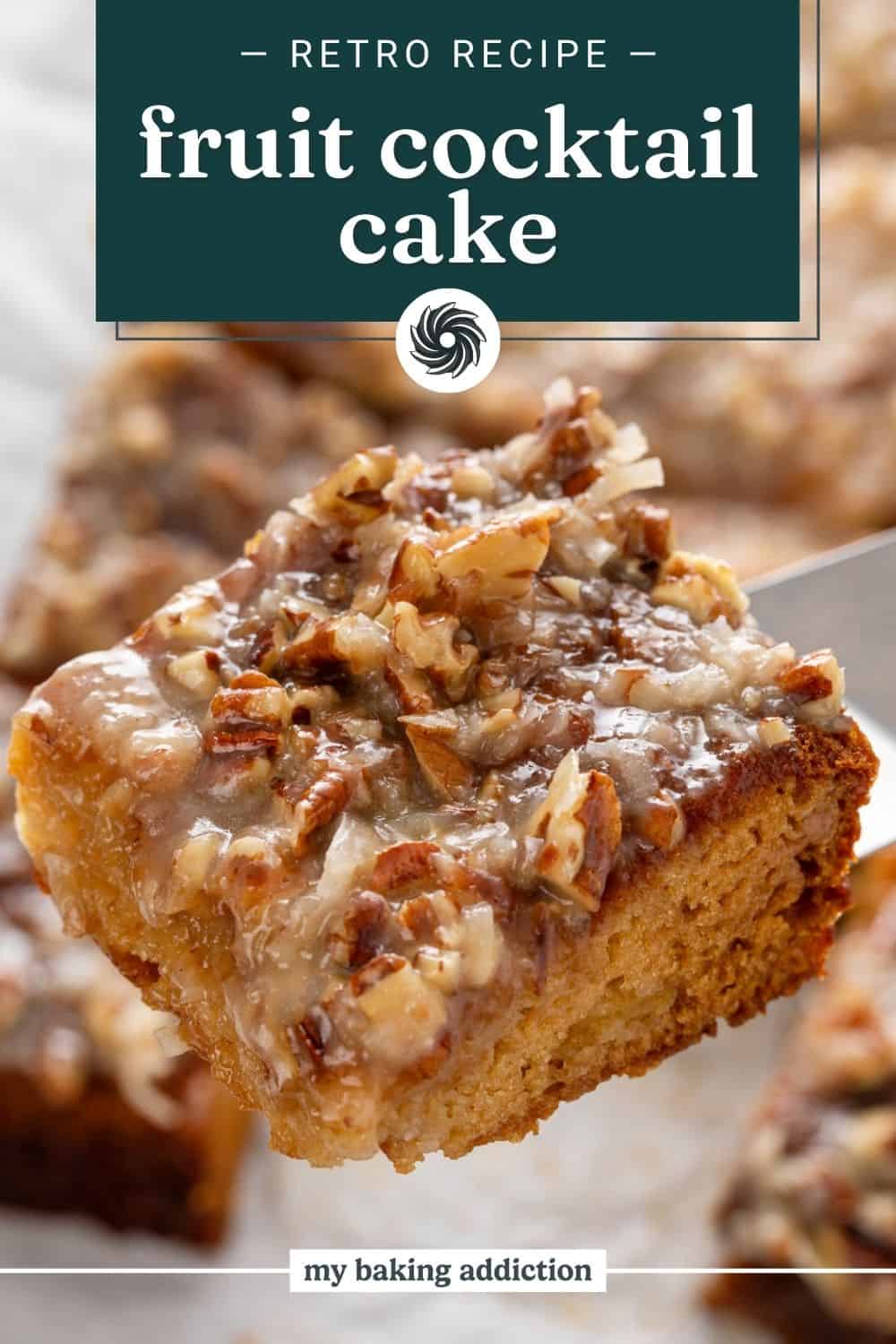 Fruit Cocktail Cake - My Baking Addiction