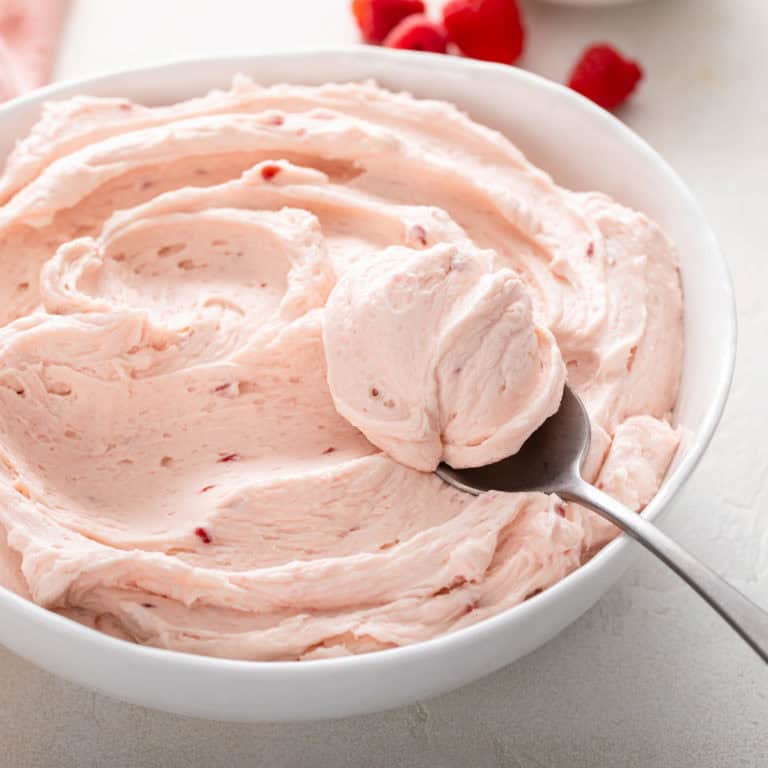 Raspberry Buttercream Frosting - My Baking Addiction