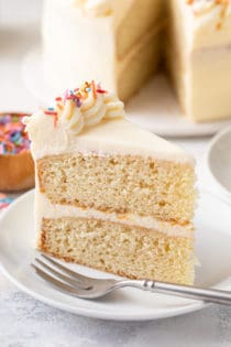 Classic Vanilla Cake - My Baking Addiction