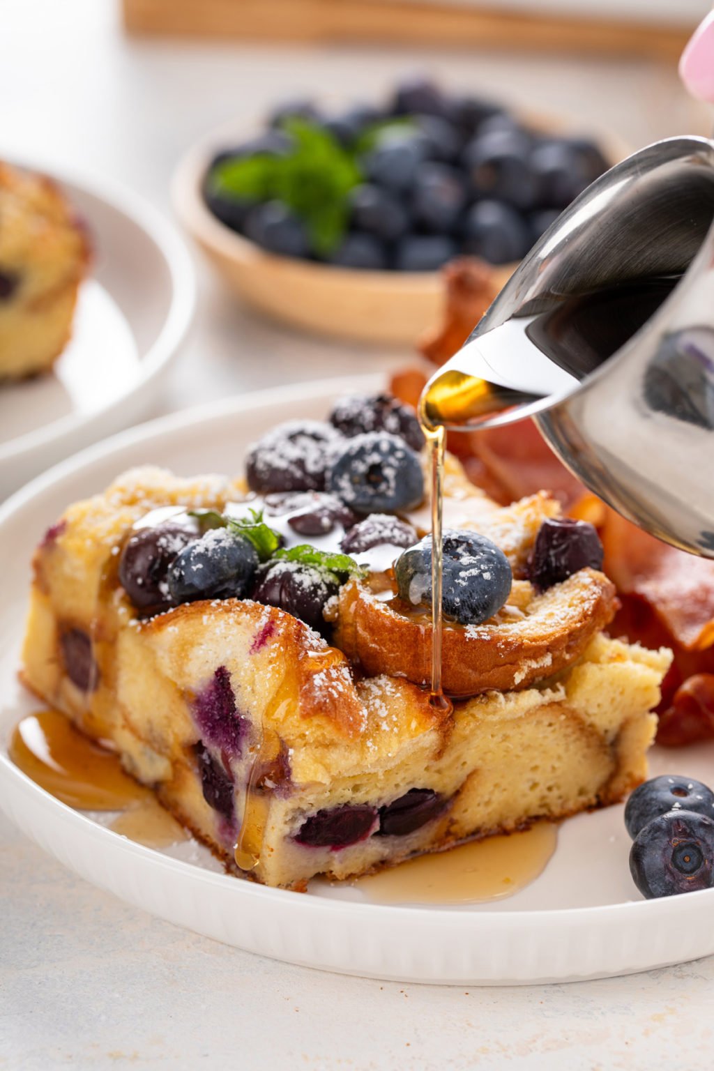 Blueberry French Toast Casserole - My Baking Addiction