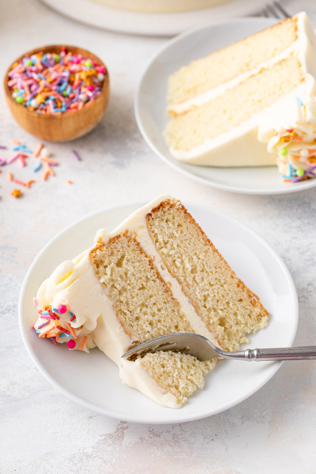 Classic Vanilla Cake - My Baking Addiction