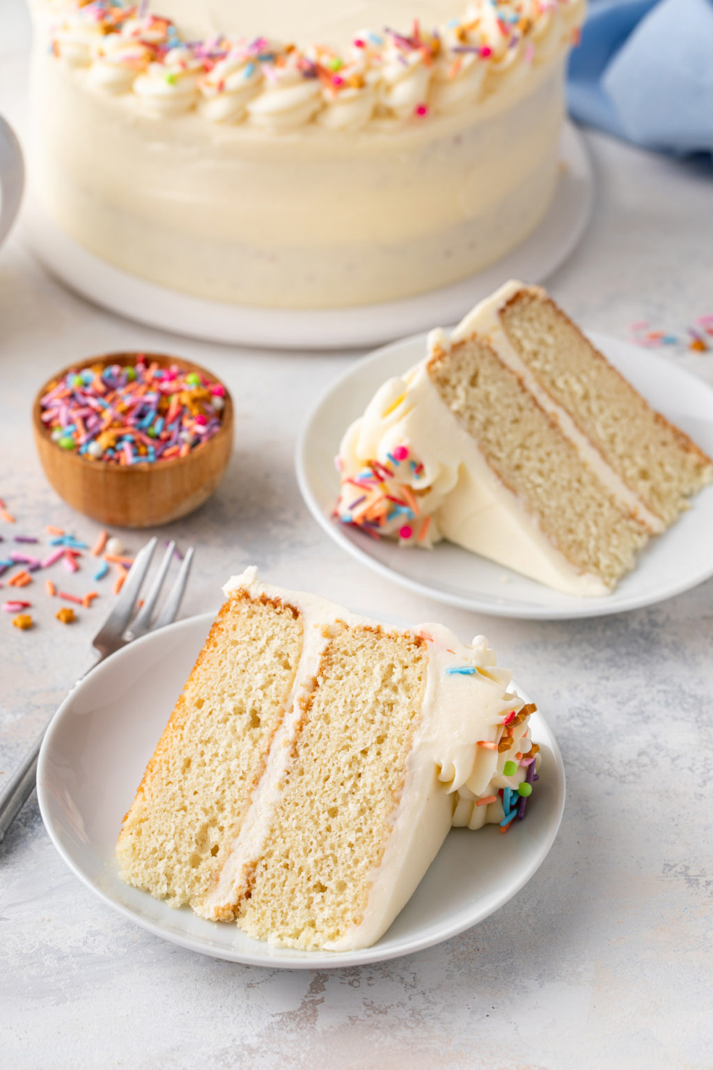Classic Vanilla Cake - My Baking Addiction