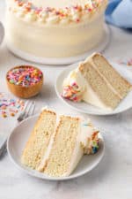 Classic Vanilla Cake - My Baking Addiction