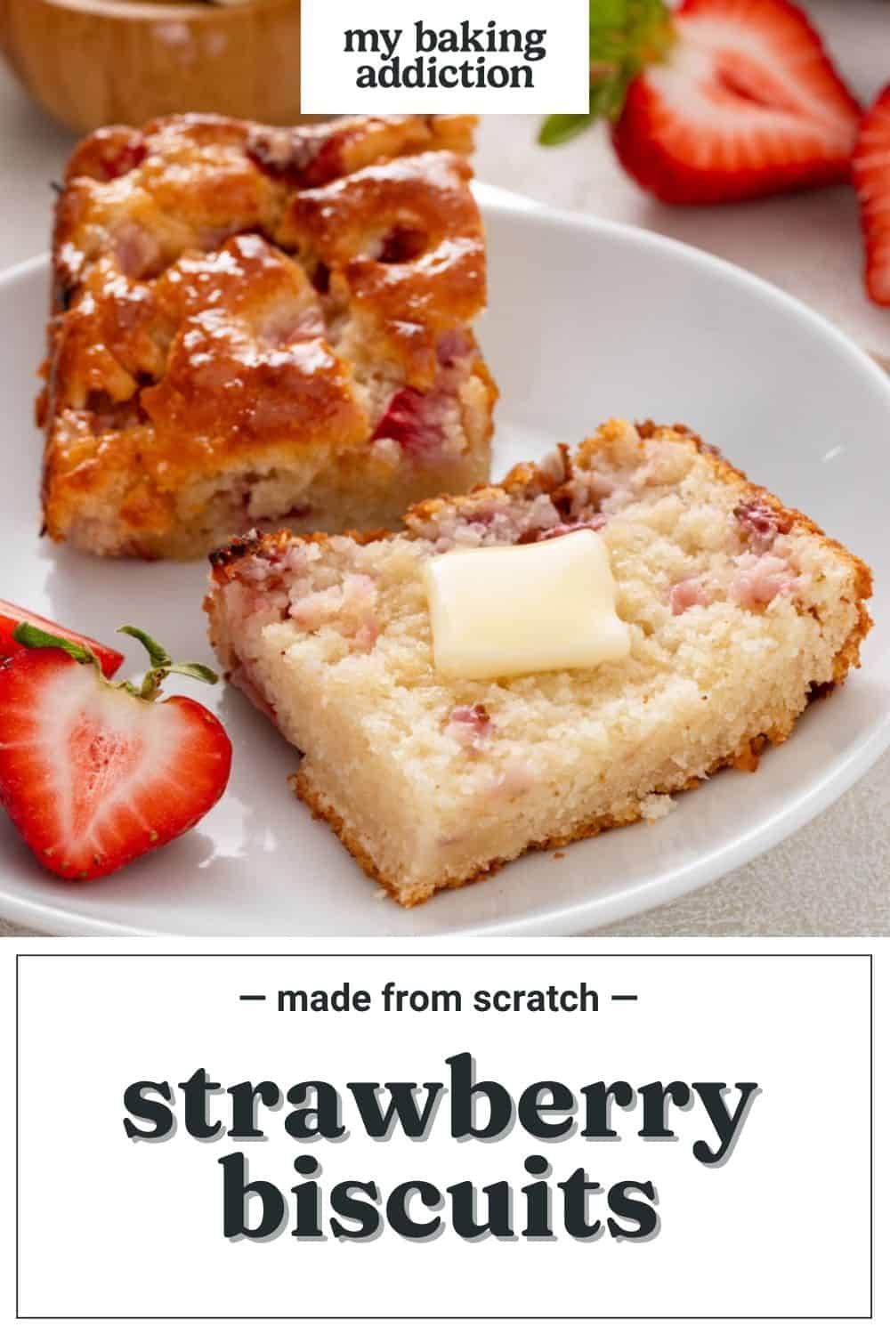 Strawberry Biscuits - My Baking Addiction