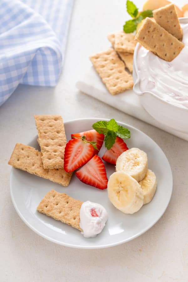 Yogurt Fruit Dip - My Baking Addiction