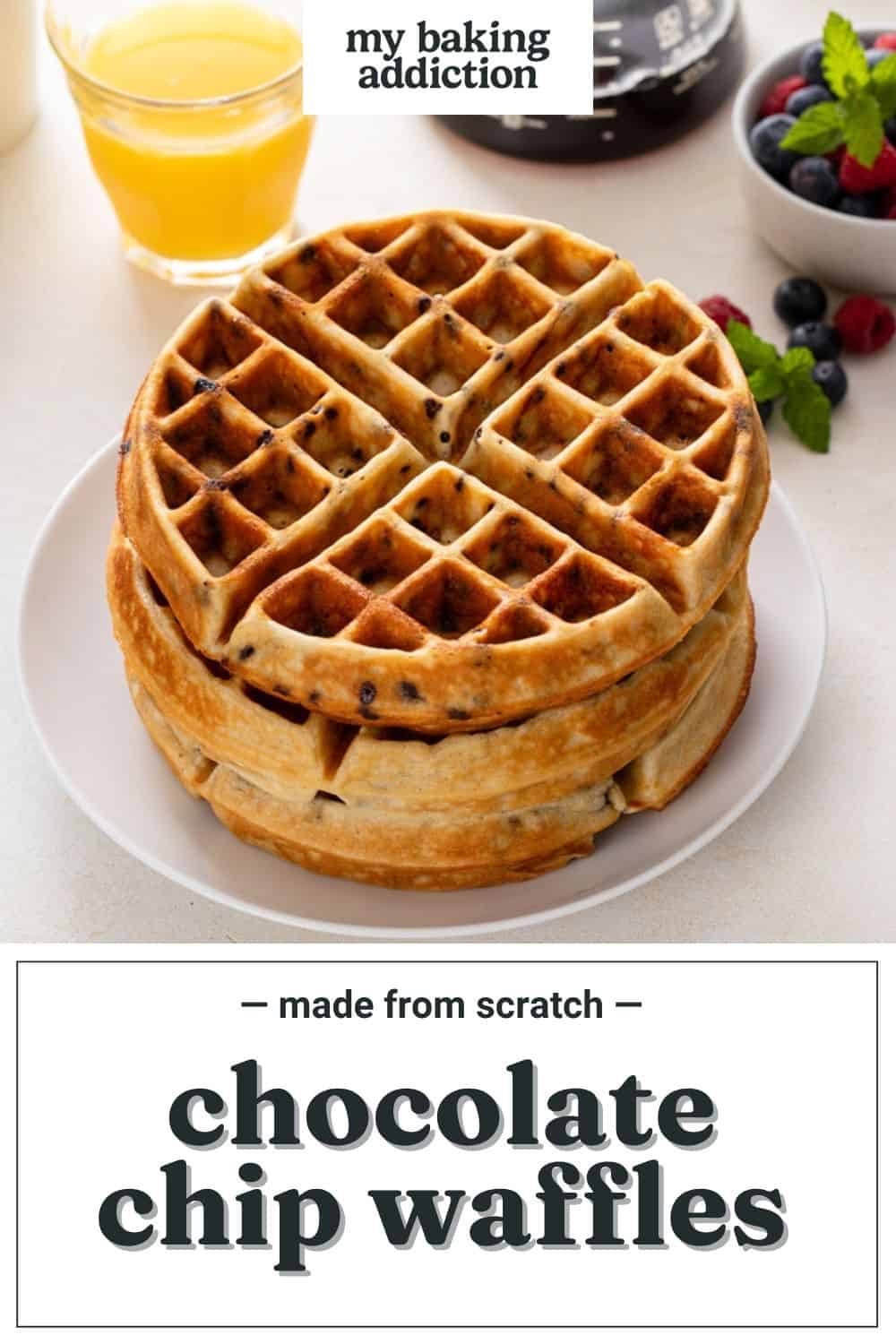Chocolate Chip Waffles