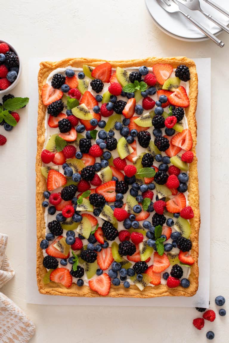 Fruit Pizza - My Baking Addiction