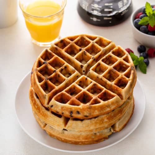 Chocolate Chip Waffles