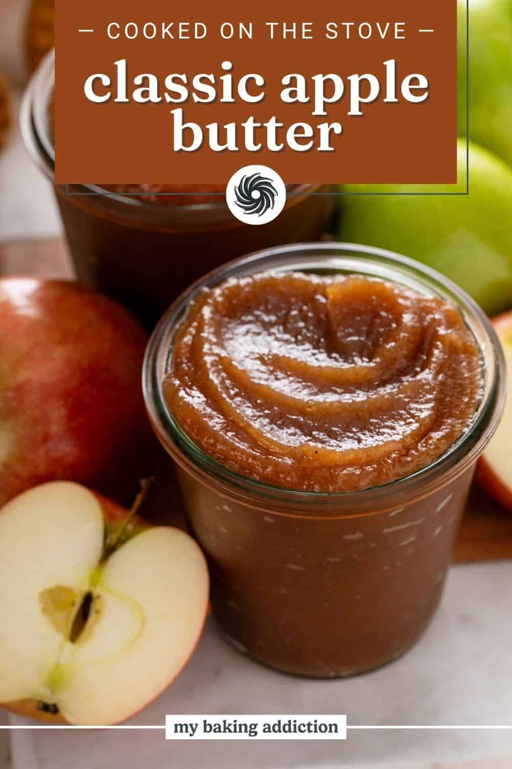 Classic Stovetop Apple Butter - My Baking Addiction