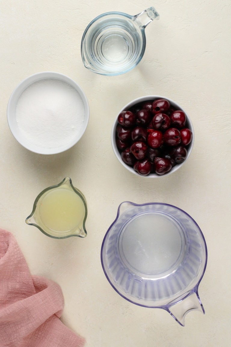 Homemade Cherry Limeade