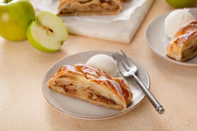 Puff Pastry Apple Strudel - My Baking Addiction