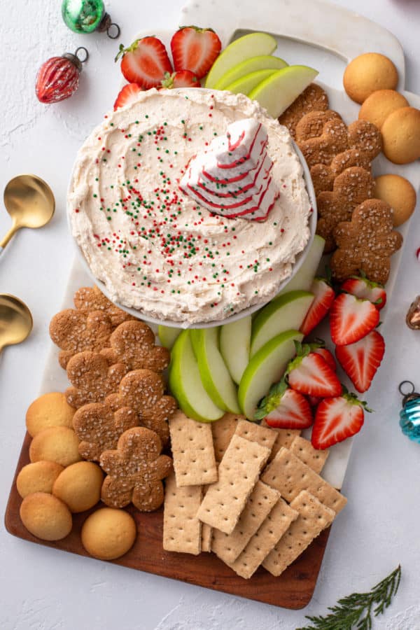 Little Debbie Christmas Tree Dip (So easy!) - My Baking Addiction