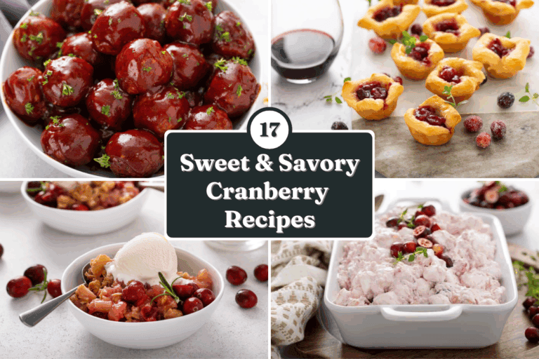 17 Delicious Cranberry Recipes (Sweet + Savory!) - My Baking Addiction