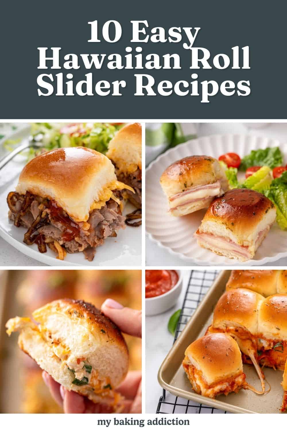 10 Easy Hawaiian Roll Slider Recipes - My Baking Addiction