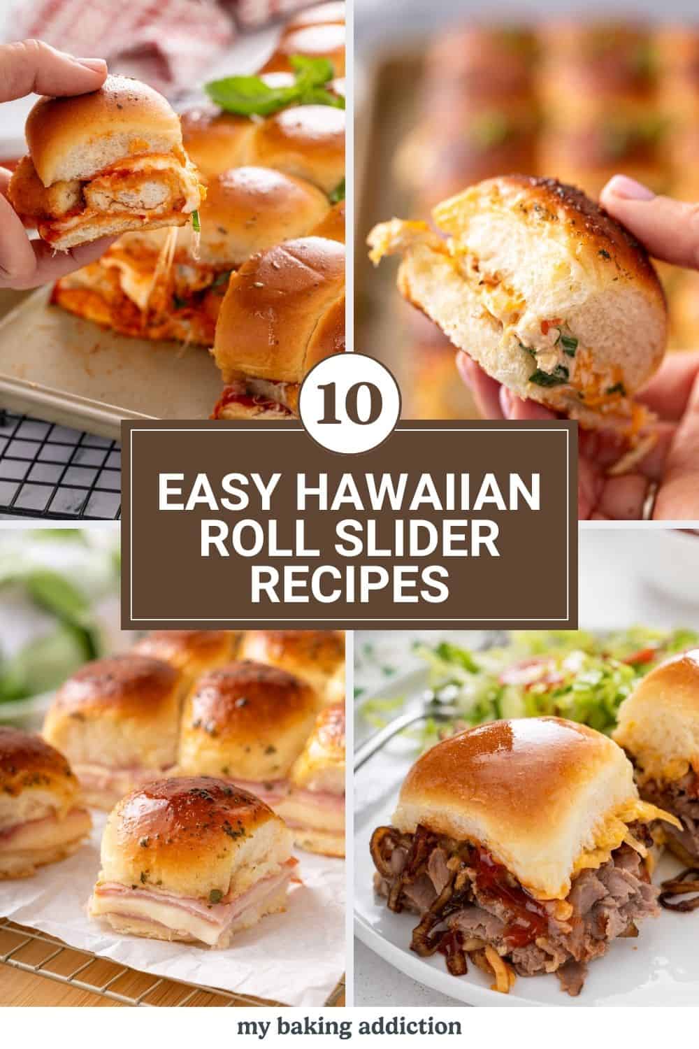 10 Easy Hawaiian Roll Slider Recipes - My Baking Addiction