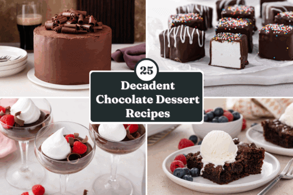 25 Decadent Chocolate Dessert Recipes - My Baking Addiction