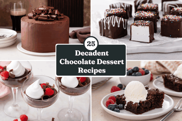 25 Decadent Chocolate Dessert Recipes - My Baking Addiction