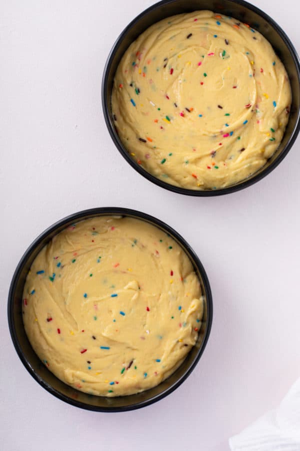 Easy Funfetti Cake (Layer Cake or Sheet Cake)